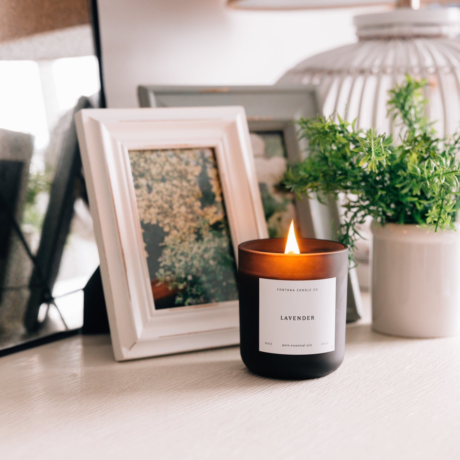 Lavender Essential Oil Candles | Fontana Candle Co.