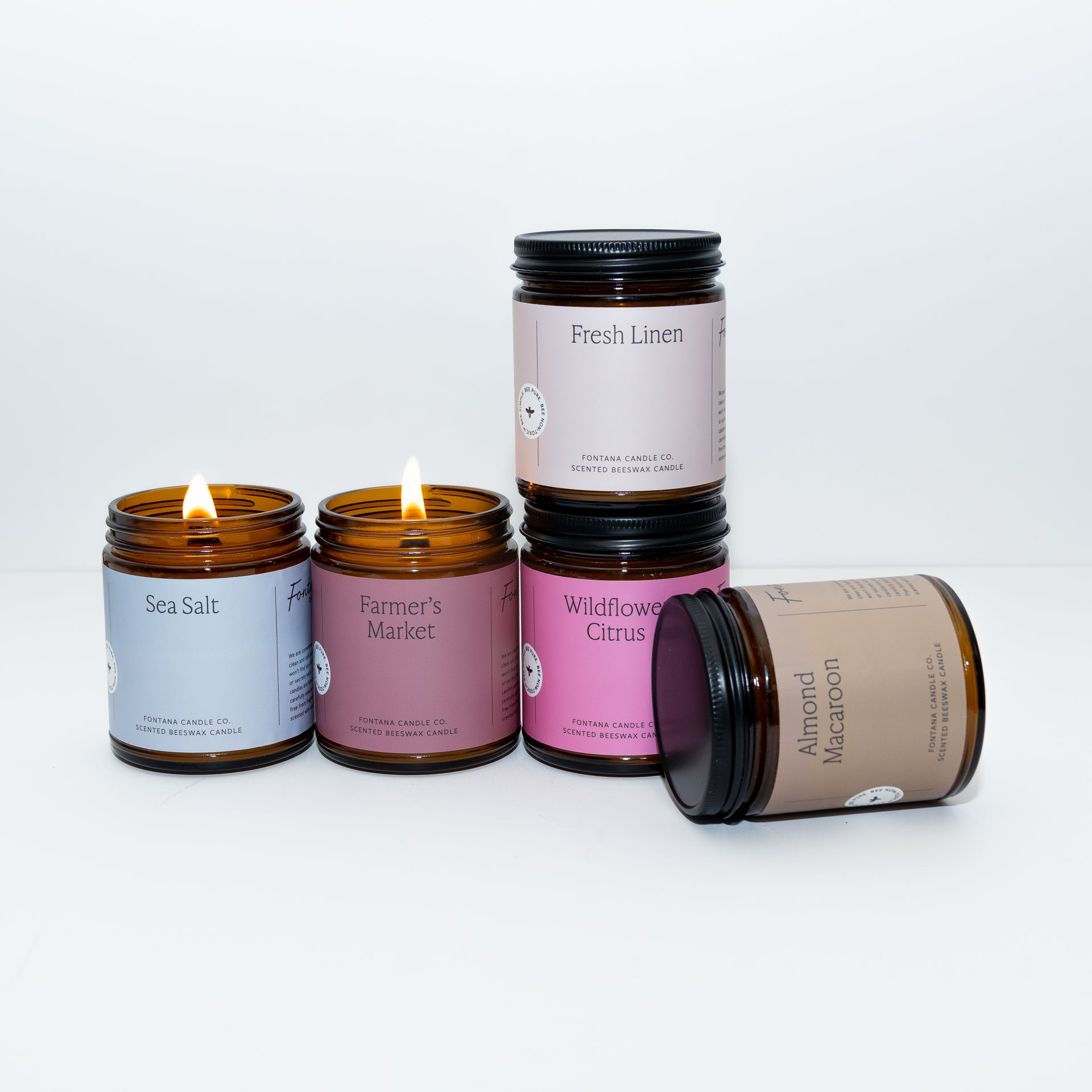 Shop For Natural Non-Toxic Beeswax Candles | Fontana Candle Co.
