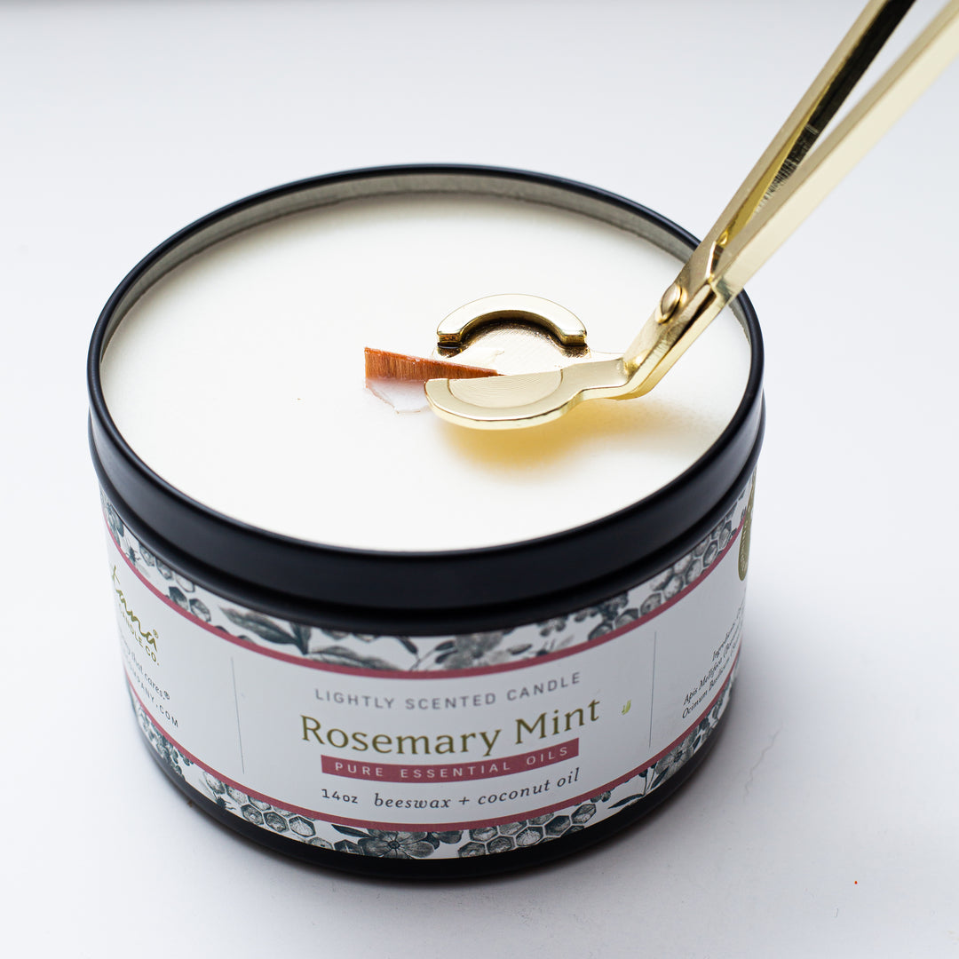 Gold Wooden Wick Trimmer – Fontana Candle Co